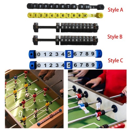 2x Foosball Scoreboard Table Football Score Keeper Table Football ...