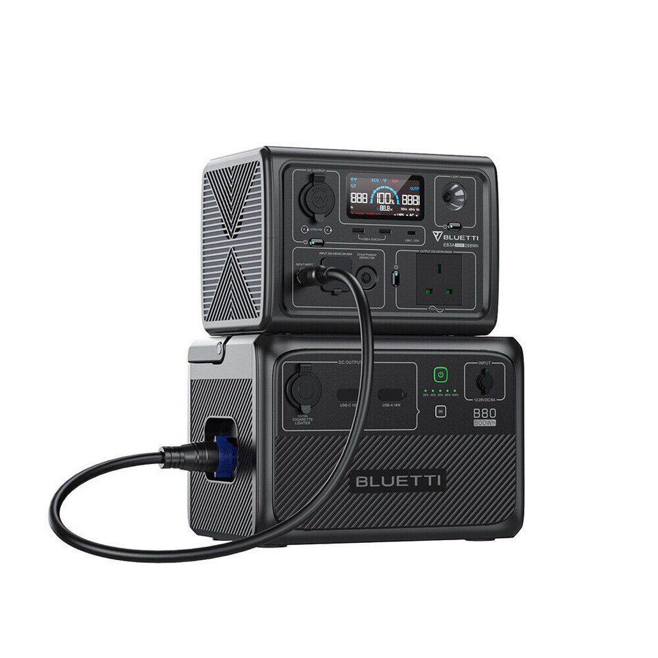 BLUETTI B80 806Wh Refurbished Expansion Battery LiFePO4 for AC60 AC180 ...