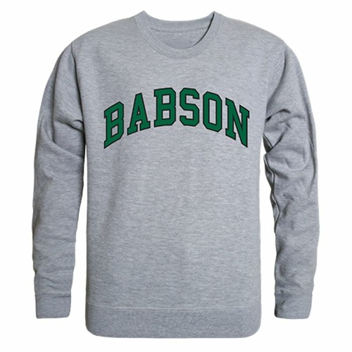 Babson College Campus Crewneck Pullover Sweatshirt Sweater Heather Grey ...