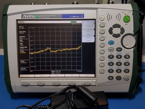 Anritsu MT8222A BTS Master 7.1GHz SA & 4GHz VNA with 18 options ...