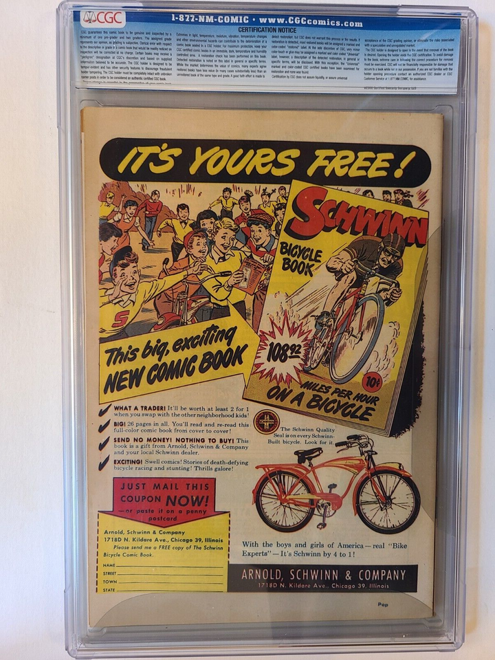 PEP COMICS # 73 MLJ ARCHIE PUB 1949 CGC 7.5 | eBay