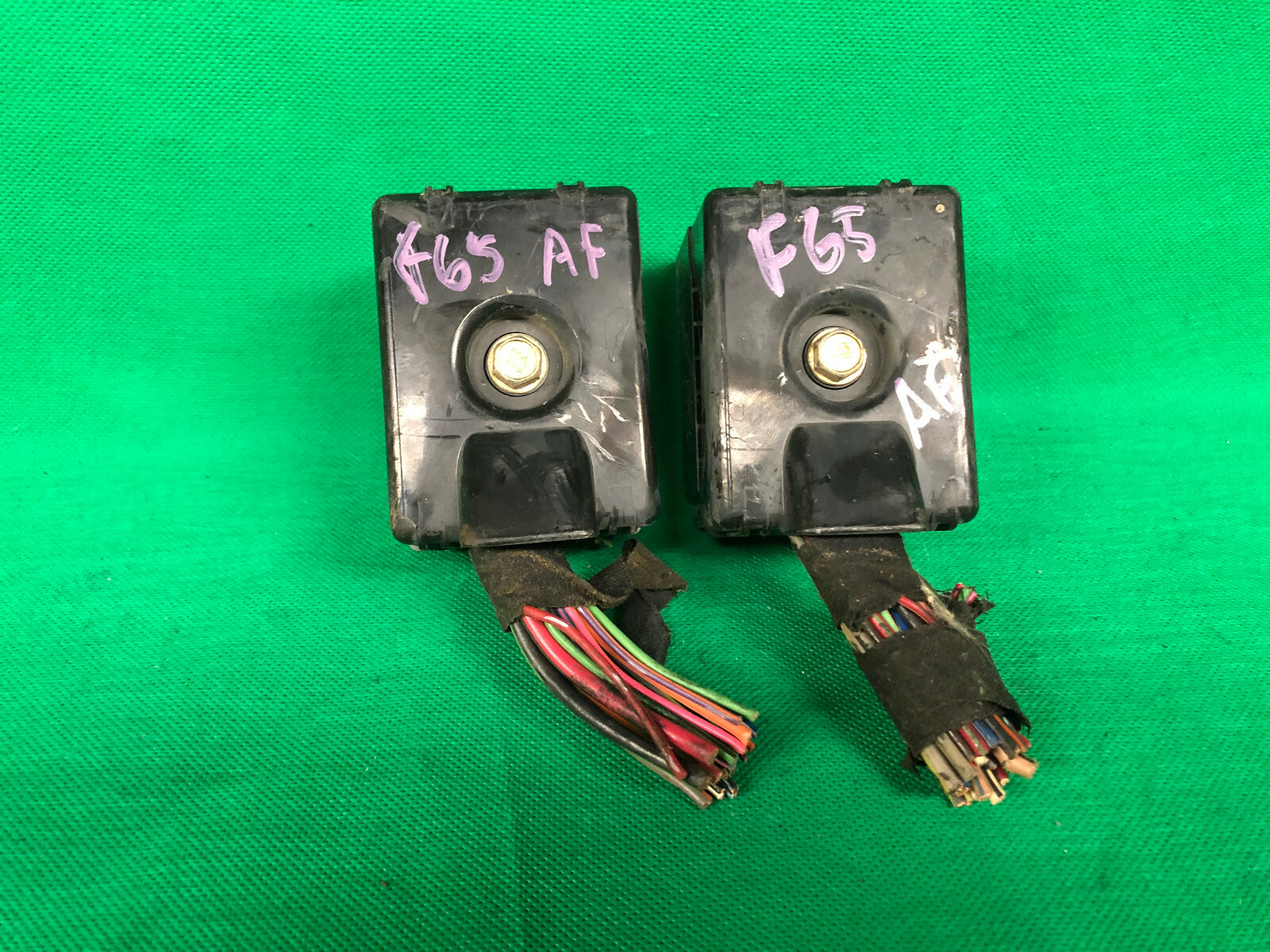 F65b-14a067-af 1997 Ford F150 5.4l at 4x4 ESOF PL PW Fuse Relay Block ...
