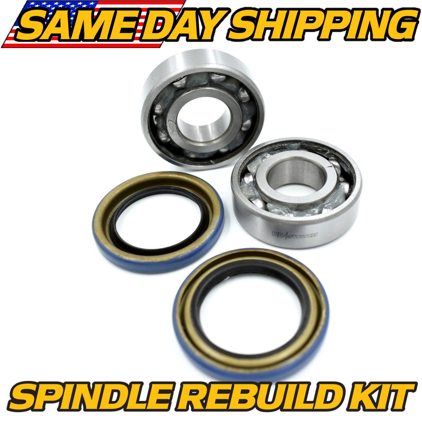 (1Kit) Spindle Rebuild Fits John Deere SST15, SST16, SST18 & X300, X324 ...