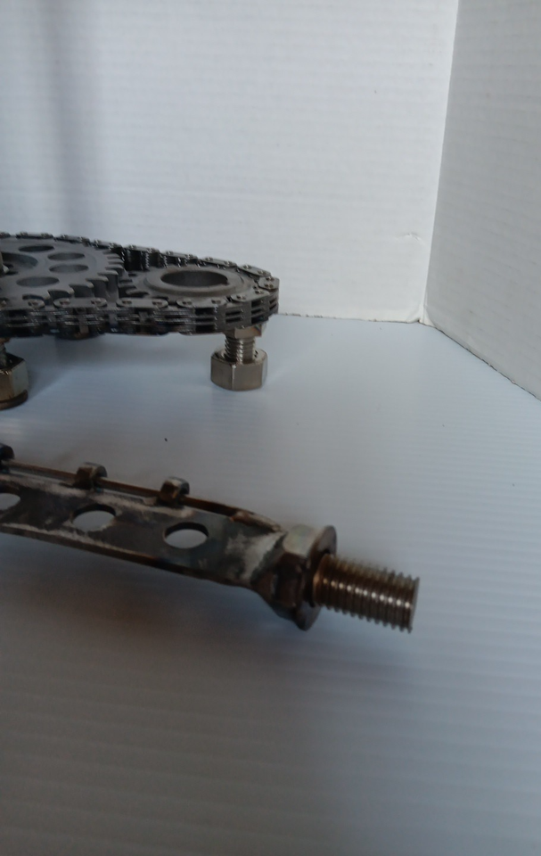 Handmade Steel Metal Shifter Parts Paper Towel Holder Garage Mancave ...