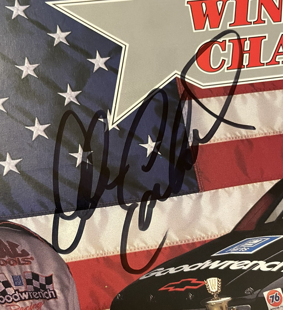 Dale Earnhardt Autographed Memorabilia | Signed Photo, Jersey ...