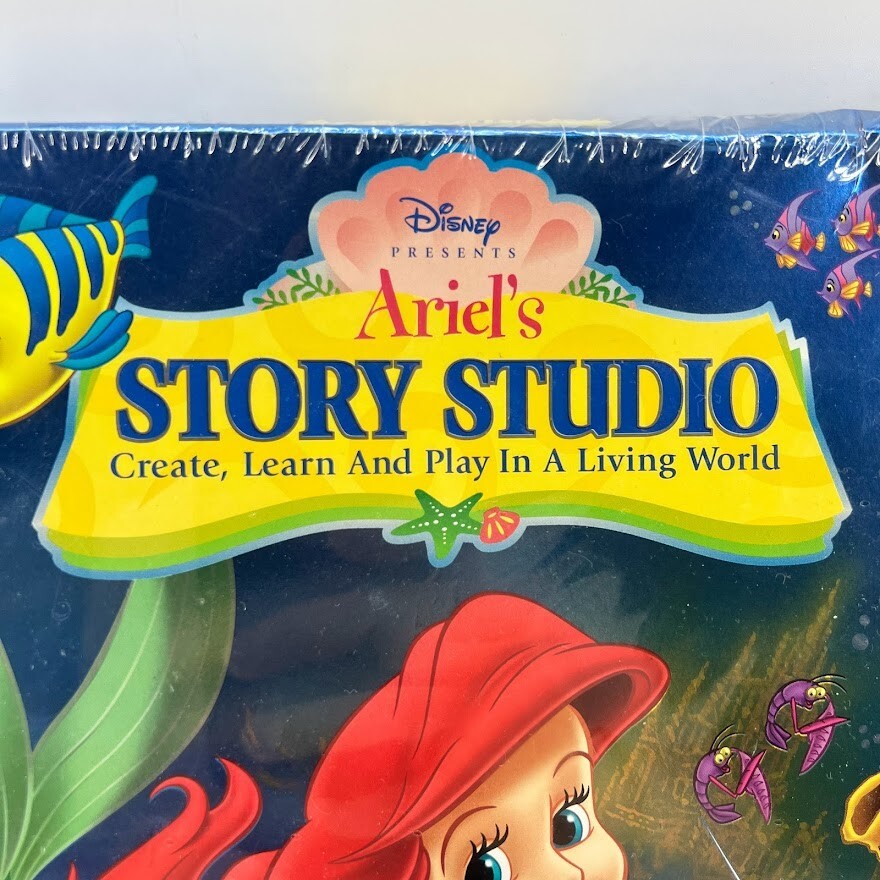Disney Ariel's Story Studio, Big Wide Box PC Windows/Mac Game - NEW ...