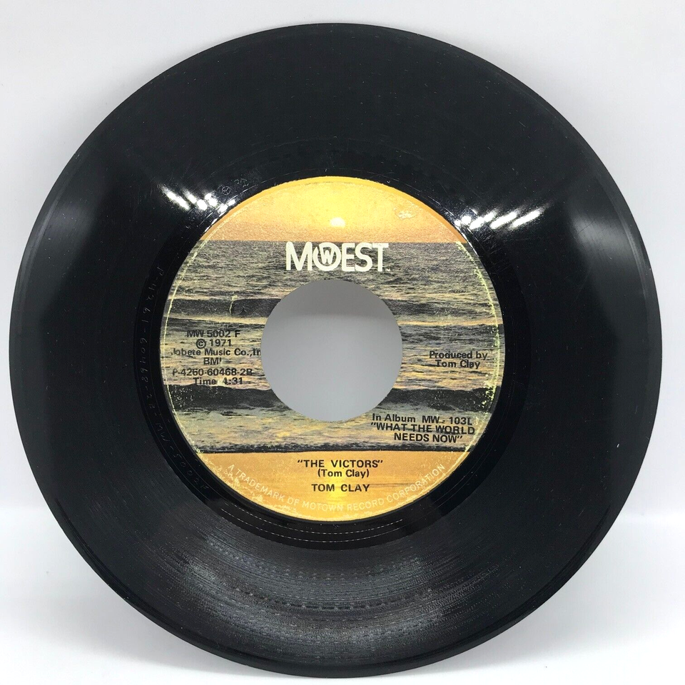 TOM CLAY {Political Folk 45} WHAT THE WORLD NEEDS NOW IS LOVE / THE ...