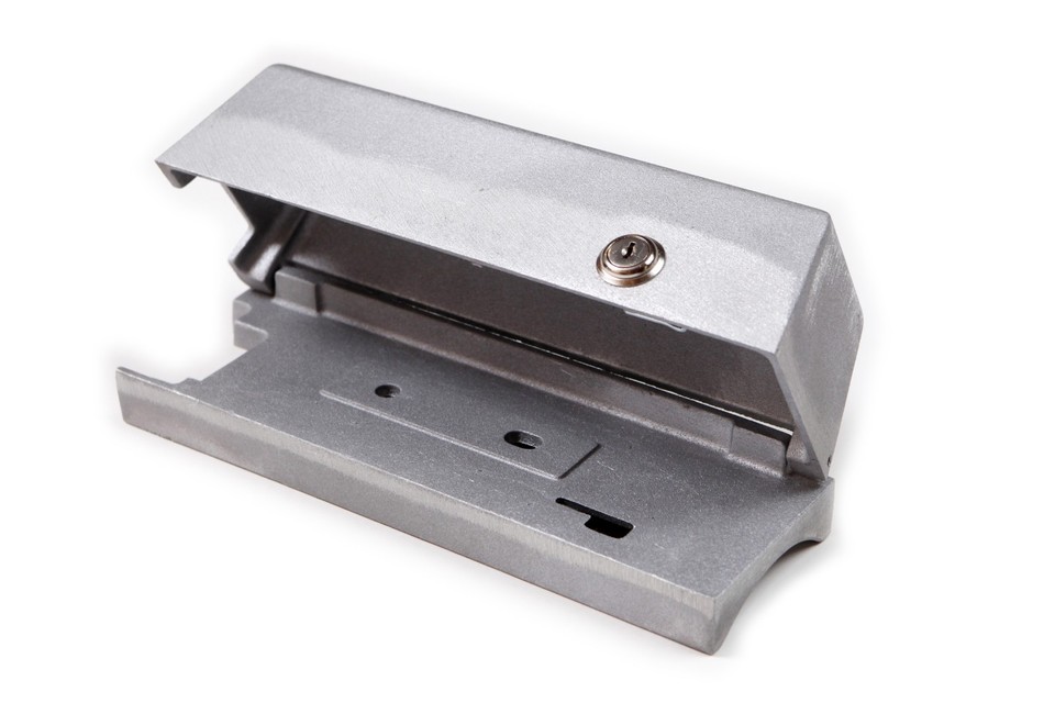 Flagpole Cleat Lock Box Anti-Theft External Halyard Cover Cylinder Lock ...