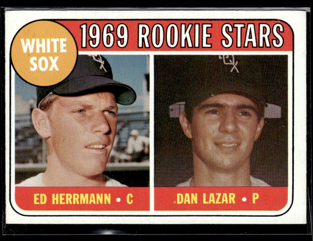 1969 Topps Baseball Ed Herrmann/Dan Lazar RC Chicago White Sox #439 | eBay