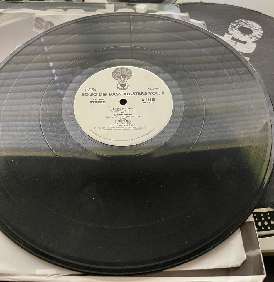 So So Def Bass All Stars Vol II OG 1997 Press 2XLP PROMO in Picture ...