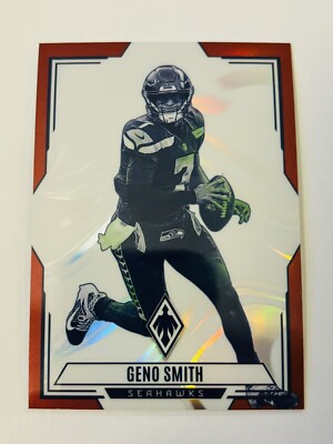 2023 PANINI PHOENIX GENO SMITH Red CONTOURS /199 SEATTLE SEAHAWKS | eBay