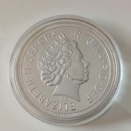 Commemorative Token Queen Elizabeth II And Goddess Athena, Silver ...