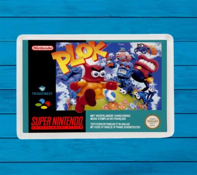 Plok super nintendo Fridge Magnet | eBay