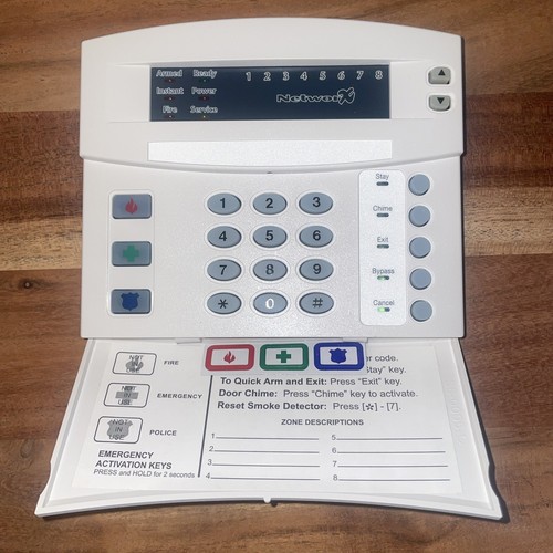 Interlogix GE Networx 8-Zone Led Security Alarm Keypad (NX-1308E) New ...