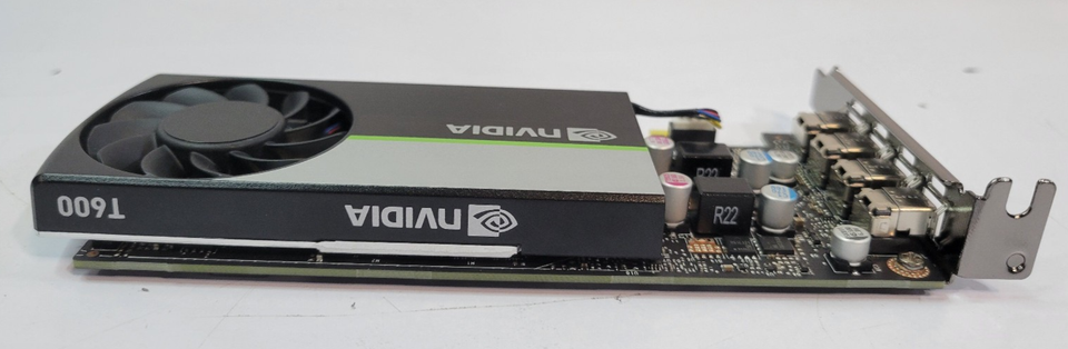 Dell NVIDIA T600 4GB GDDR6 GPU Graphics Card 4x Mini Display Port VV8T3 ...