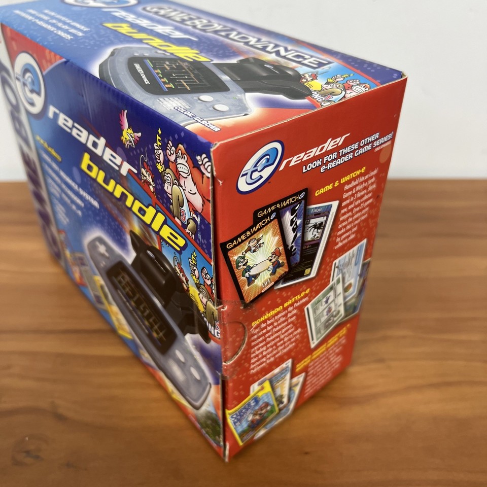 Game Boy Advance GBA E READER BUNDLE CONSOLE SYSTEM NEW SEALED Nintendo ...
