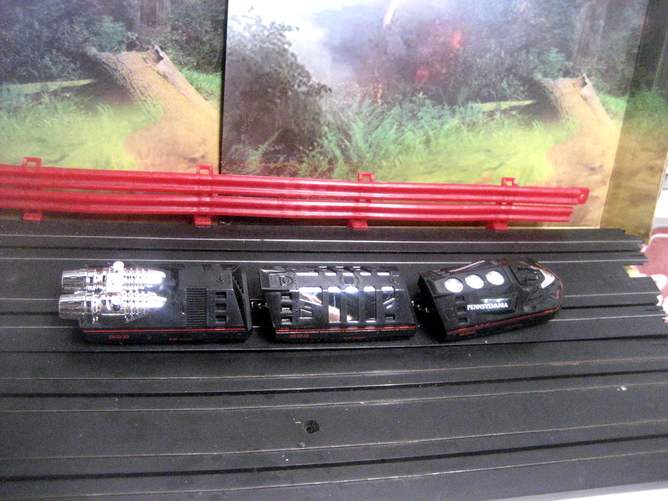 NEW Tyco Ho Slotcar Black Turbo Train Pennsylvania #922 | eBay