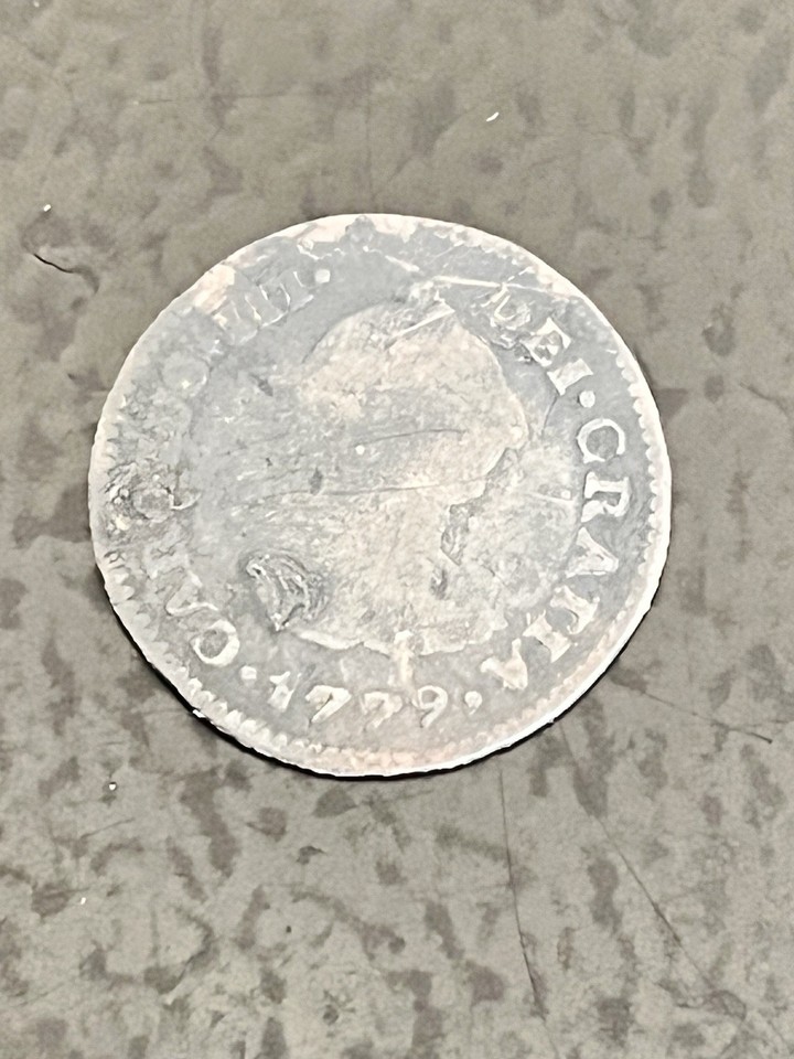 Spanish Colonial Silver 1779 Bolivian 1/2 Real Coin - PTS - PR ...