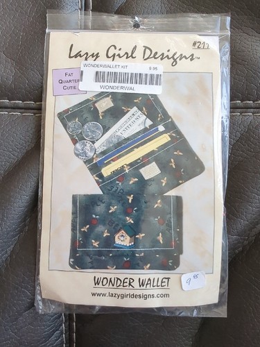 Wonder Wallet Lazy Girl Designs 211 Fat Quarter Cutie Pattern Rainbow ...
