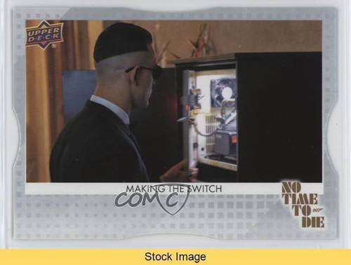 2025 Upper Deck James Bond No Time To Die Ice Die-Cut Making The Switch ...