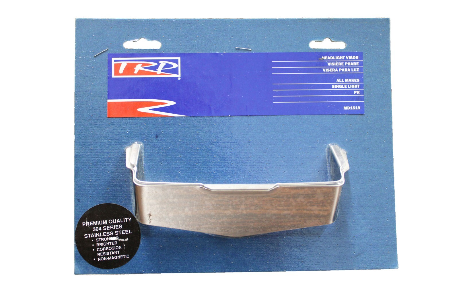 (Closeout) TRP MD1519 stainless steel visor for Peterbilt Kenworth ...