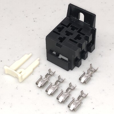 Aptiv / Delphi 5 pin relay socket w/ Lock and Terminals (3 Sets ...