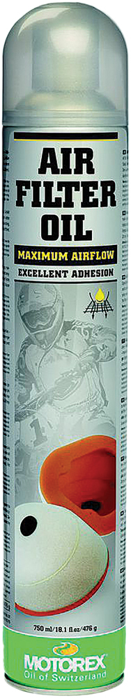 MOTOREX AIR FILTER OIL SPRAY 750ML 102382 | eBay