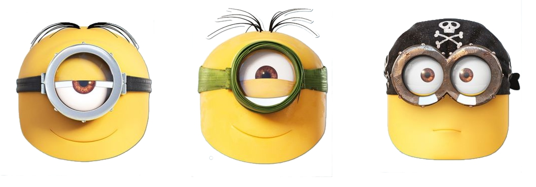 Despicable Me Minion Faces Despicable Me Minion Face Girls T Shirt