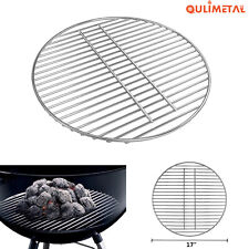 17" Round BBQ Stainless Charcoal Grate- Kg 7441 Weber Replacement for ...