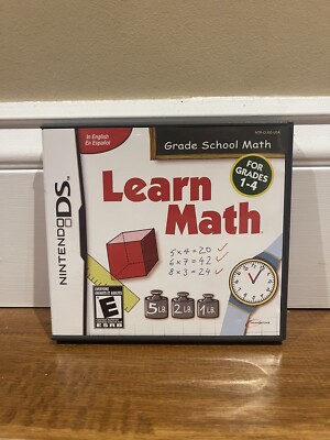 Learn Math: Grade School Math (Nintendo DS, 2009) 625904717917 | eBay UK