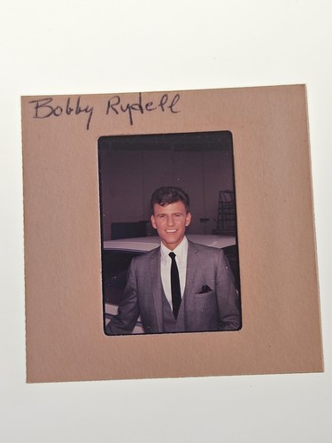 BOBBY RYDELL SINGER VINTAGE PHOTO 35MM FILM SLIDE | eBay