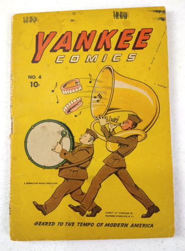 Yankee Comics #4 (1943 Chesler Features Syndicate) Rare Digest-Size ...