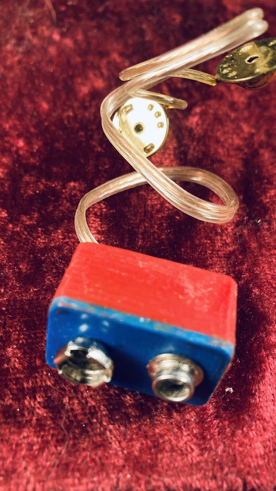 Vintage 70's Red Barron Air Plane Pin/brooch light up flashing battery ...