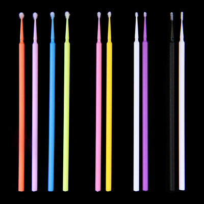 100Pcs Dental Microbrush Disposable Applicators Tips Micro Brush Clean ...