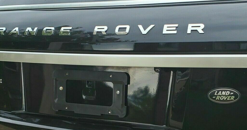 Rear License Plate Holder Mount Tag Bracket for LAND ROVER + 6 Screws ...