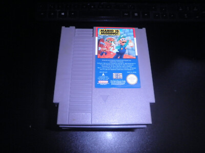 Nintendo NES - mario is missing - cart | eBay