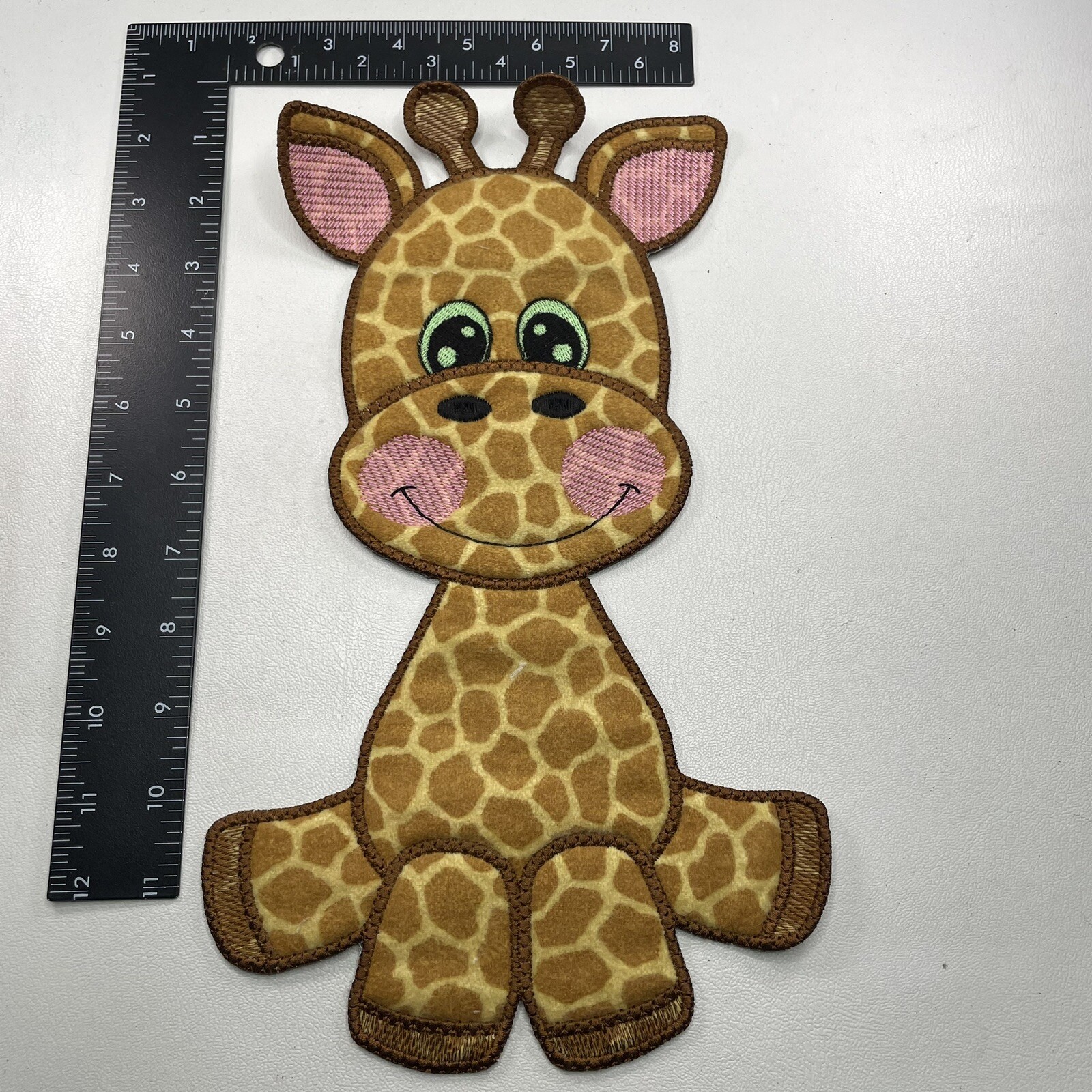 Gigantic Back-Of-Jacket Size GIRAFFE Patch (Animal) 00W7 | eBay