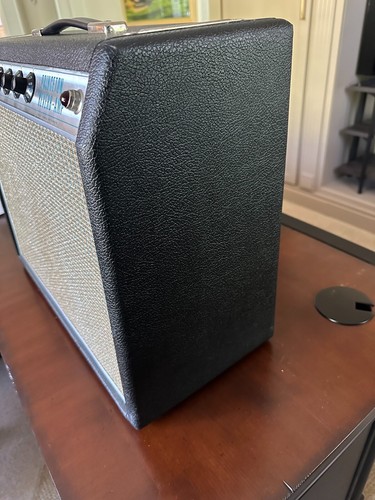 1969 Fender Princeton Reverb Drip Edge Vintage Tube Amp, Black Panel ...