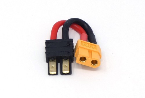 MT Racing XT60 Female to Traxxas TRX Male Wired Adapter 2052 ...
