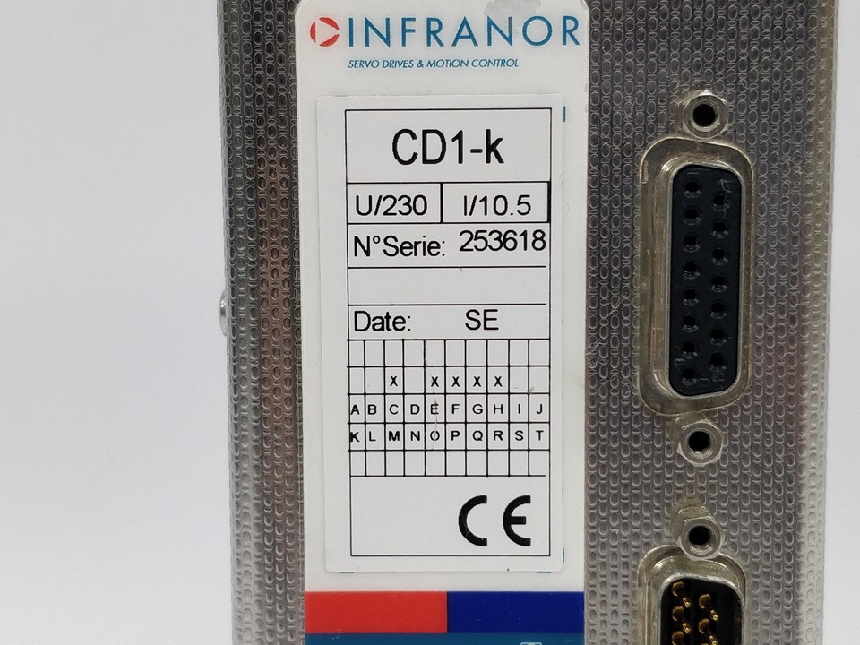 Infranor Cd1-K-230/10.5 Canopen Amplifier | eBay