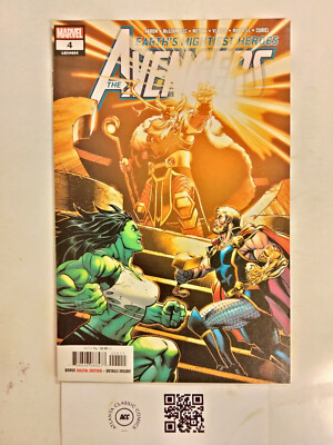 Avengers #4 NM Marvel Comic Book Capt. America Thor She-Hulk Iron Man ...