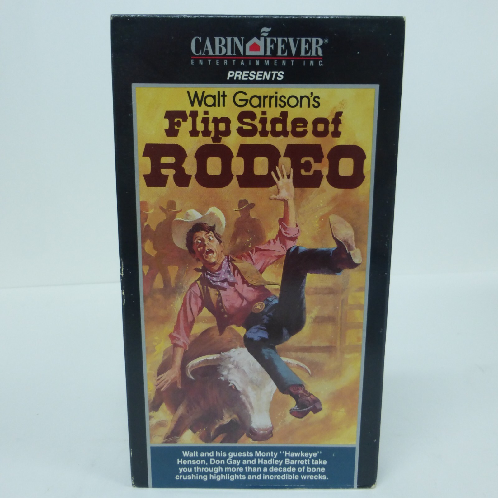 CABIN FEVER WALT GARRISON’S FLIP SIDE OF RODEO VHS | eBay