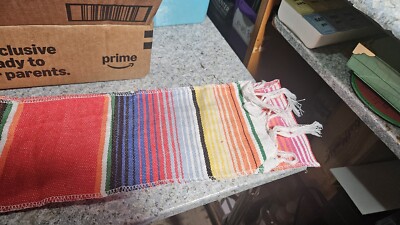 Serape Scarf, Mexican Scarf, Indigenous Scarf, Woven 84" | eBay