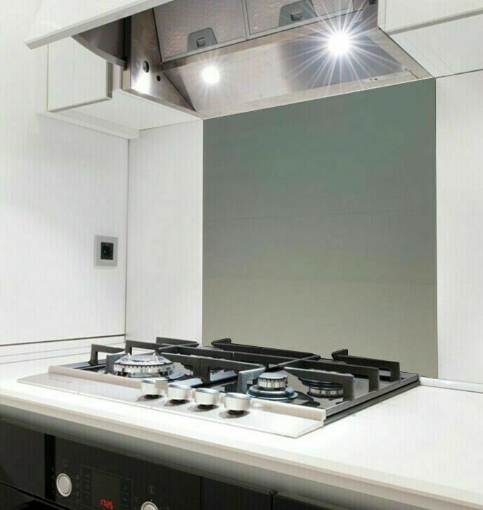Splashback Brushed Stainless Steel Cooker SPLASH BACK 600 x 600 x 0.9mm ...