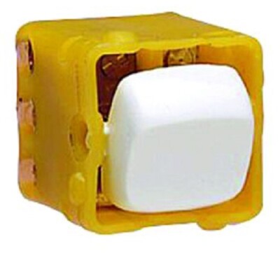 HPM SWITCH MECHANISM 2-Pole 240V 1-Way Vertical, Blue Body WHITE- 10A ...