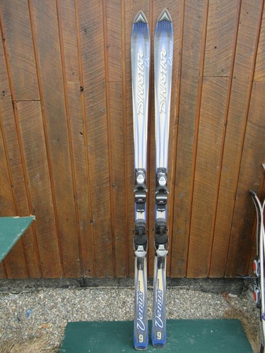 Vintage 73" Long Skis Blue DYNASTAR VENUS Great Decoration! | eBay