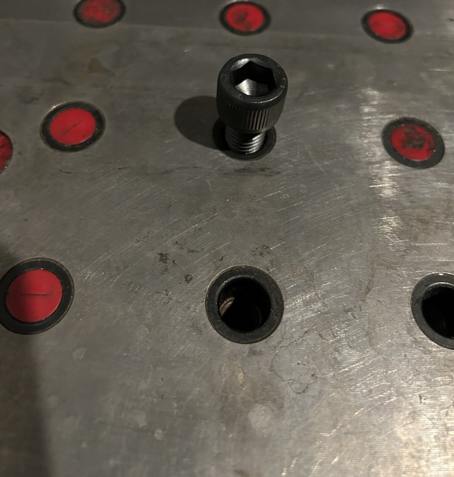 CHICK CNC Vise Foundation Table Machining Sub Plate Fixture USED 13.75 ...