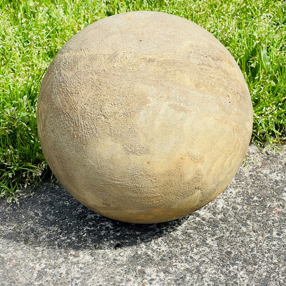 AUTUMN DIY Series Ball Sphere Mold, Concrete Cement Orb Mold, Garden ...