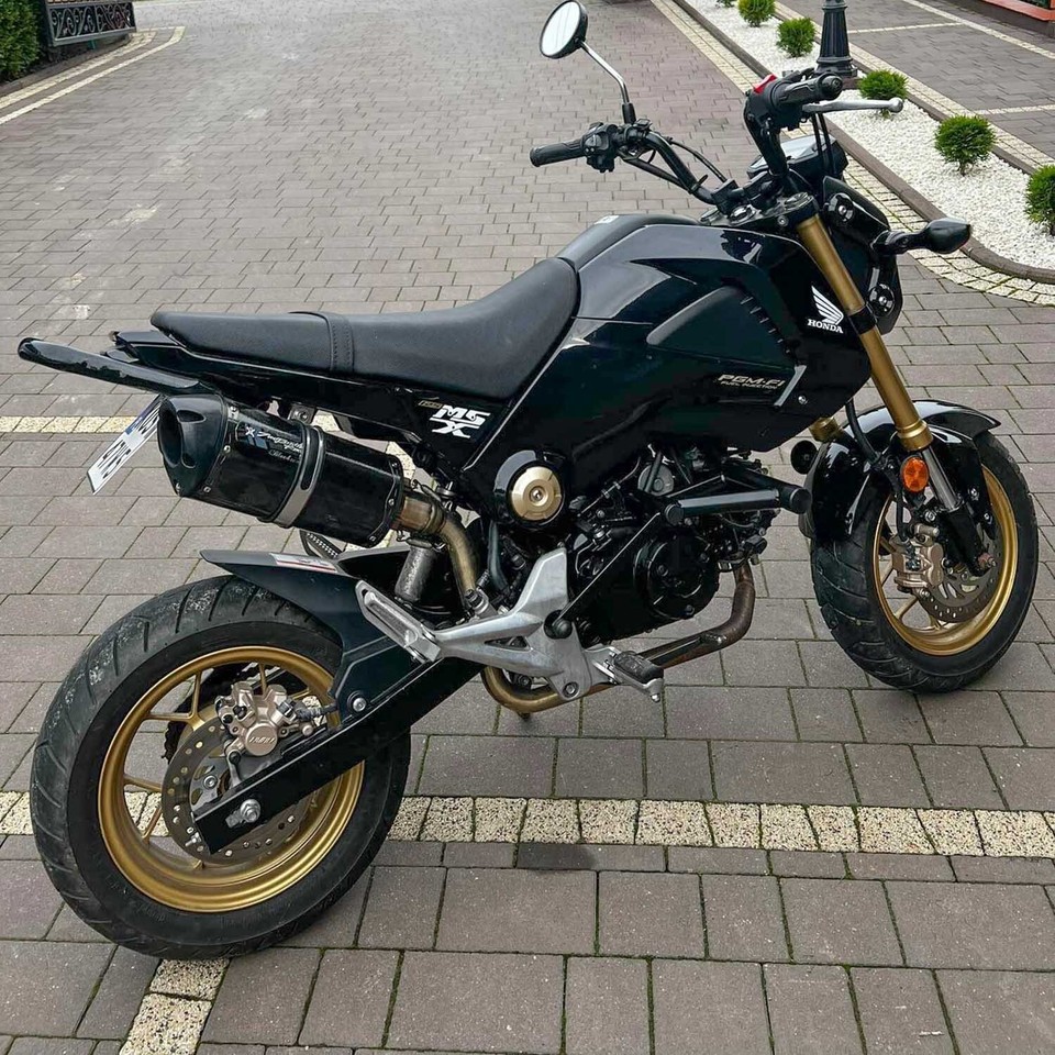 2014-2020 Honda MSX 125 GROM Crash Cage Engine Guard Steel Crash Bar ...