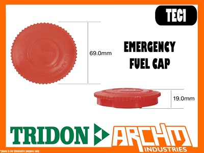 TRIDON TEC1 - EMERGENCY FUEL CAP - PLASTIC SHORT TERM SEALING FUEL OIL ...
